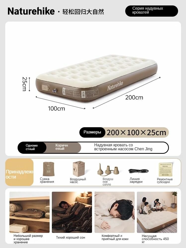 Матрас надувной Naturehike