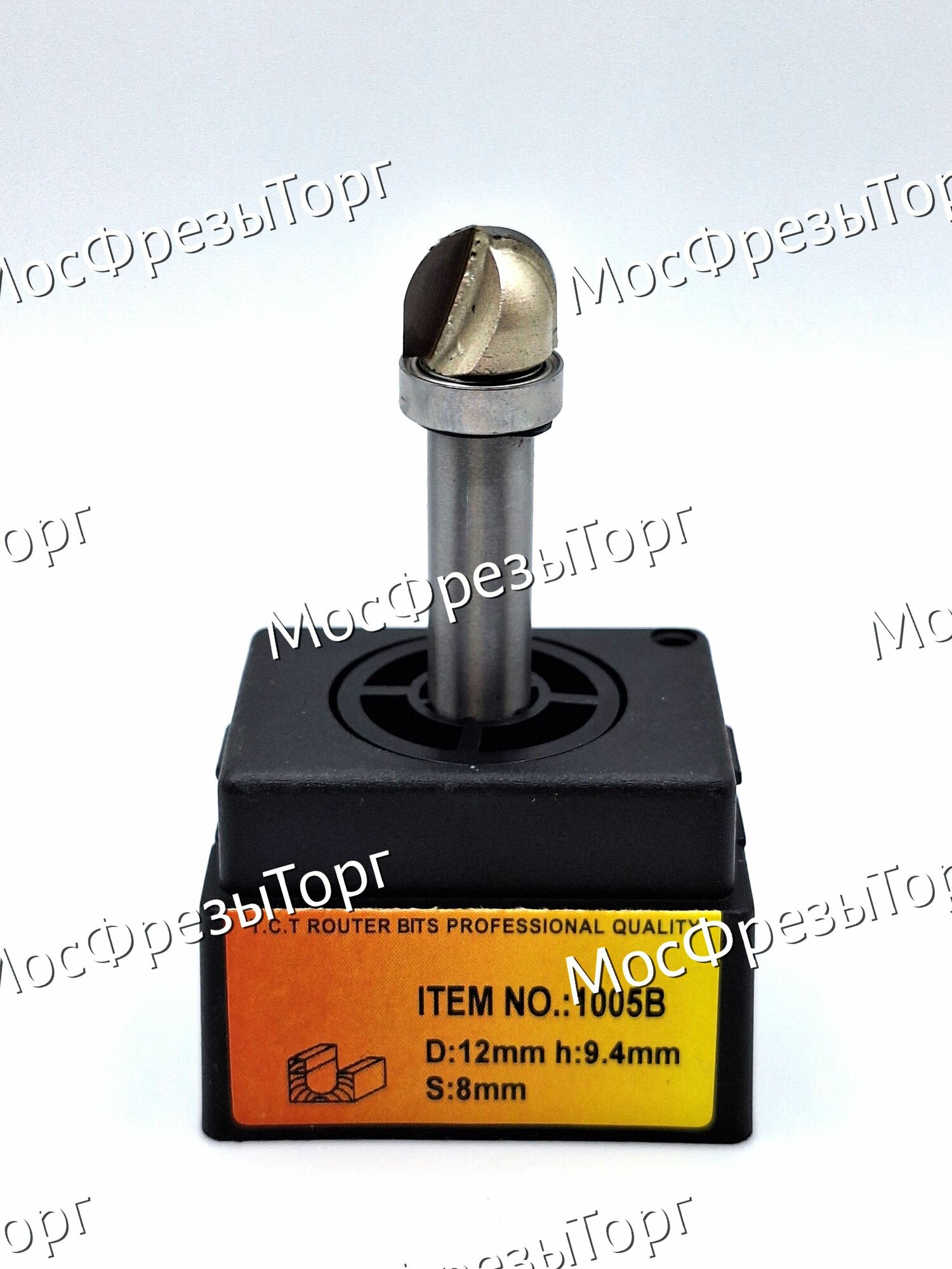 Фреза Глобус 1005B D12 S8 пазовая галтельная с подшипником