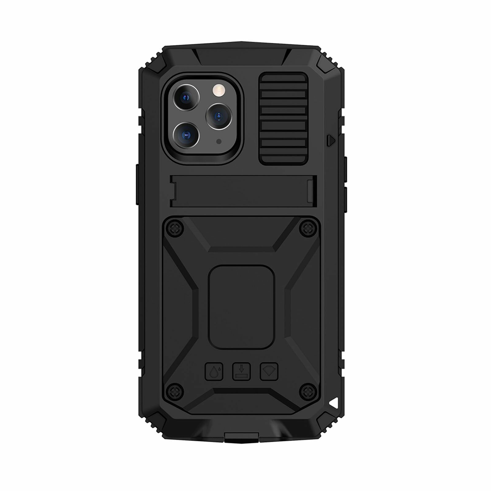 Телефон для чехла phone12 Смартфон Полнокорпусный двухслойный прочный мобильный телефон с защитной подставкой экрана