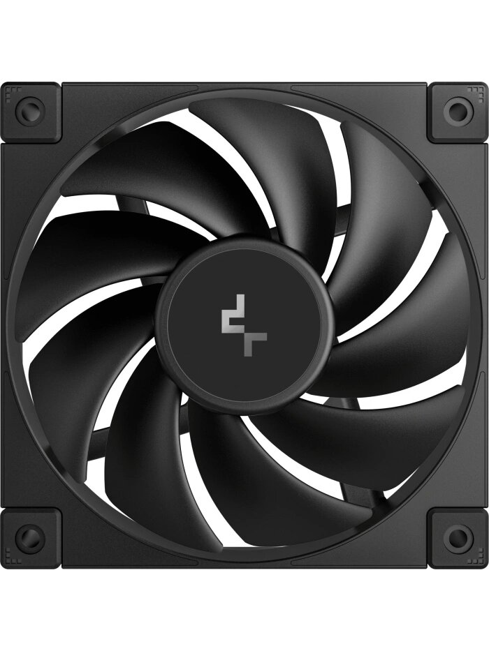 Вентилятор Deepcool FD12, 120х120x25, черный, 4-pin Ret (R-FD12-BKNPN1-G)