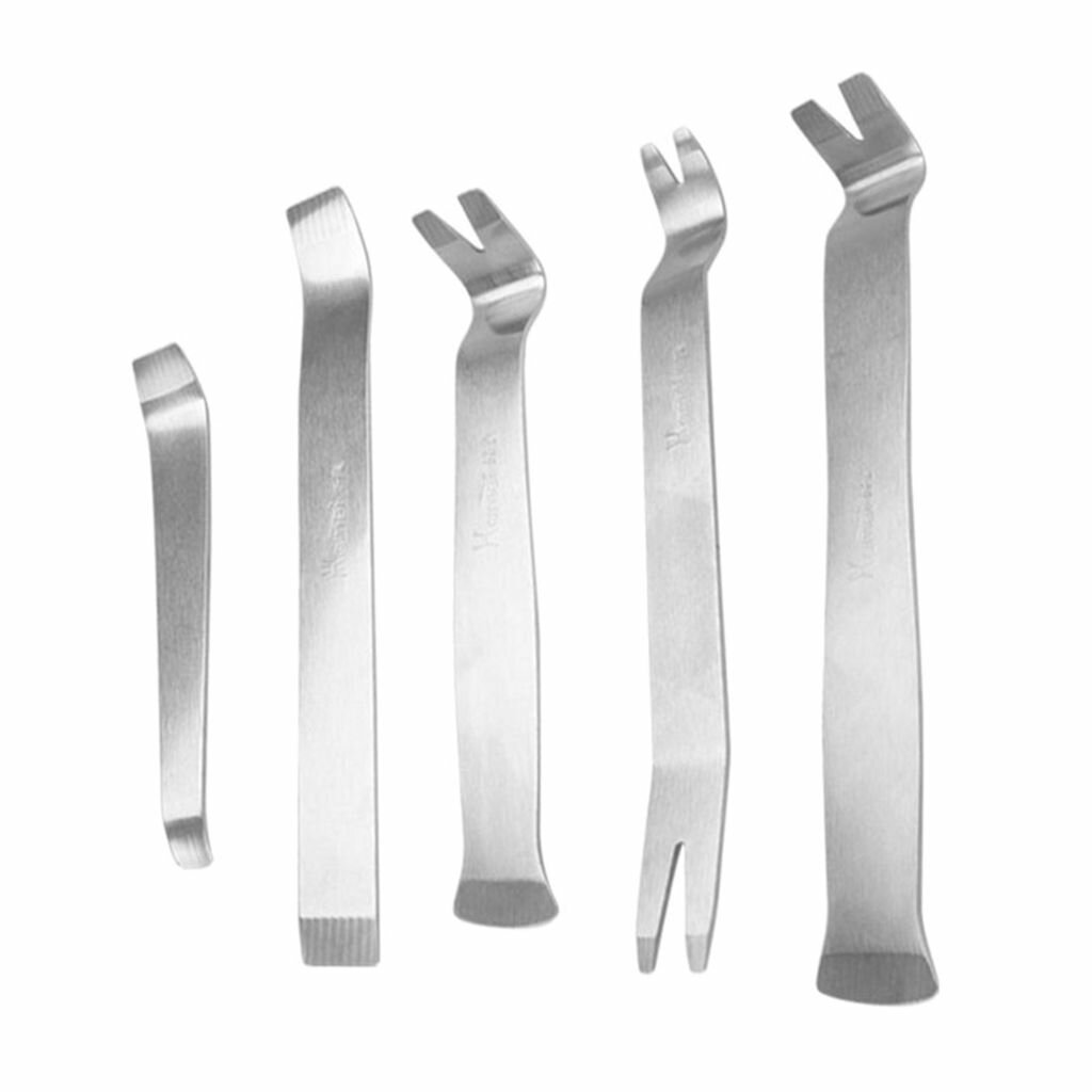 Инструменты для разборки, установки автомобильных дверных панелей, аудиоустройств, внутренних резиновых застежек, металлических ломиков