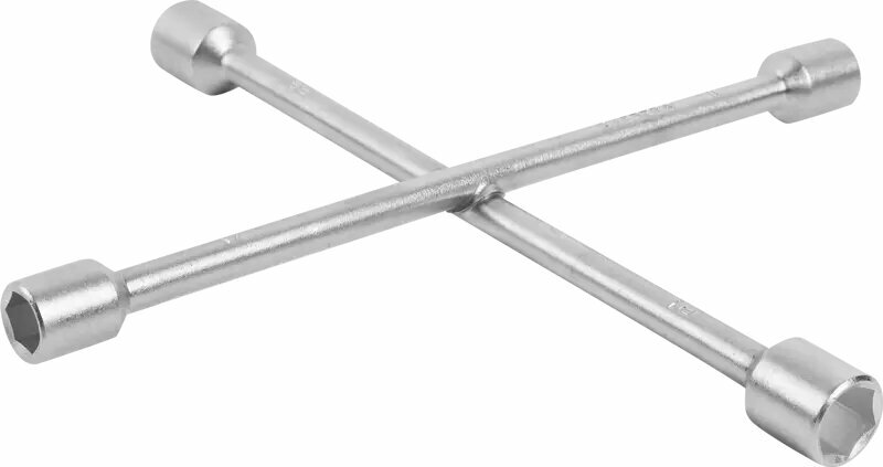 Ключ баллонный крестообразный Сибртех 14257 1/2 дюйма 17x19x21 мм длина 220 мм