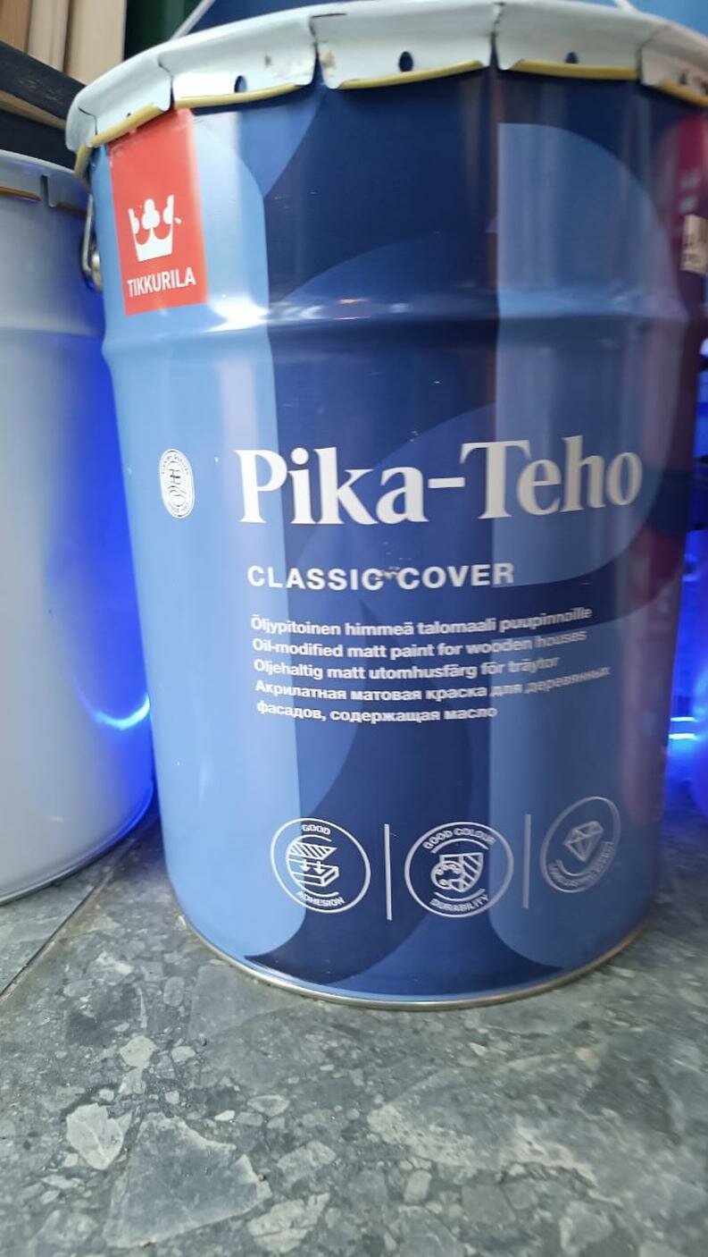 Краска акрилатная Tikkurila Pika Teho для деревянных фасадов