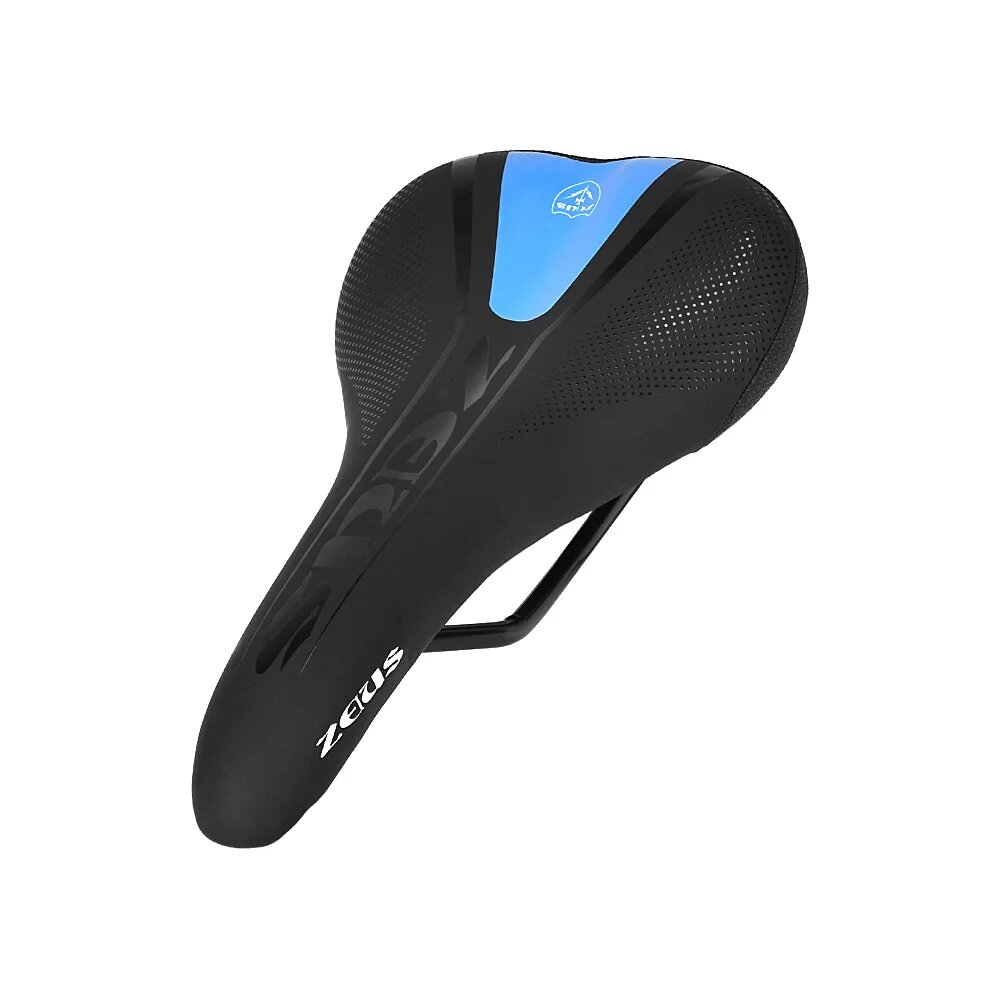 ZEUS Седло 1040 MTB Sport стальные рельсы, черный синий H000014472