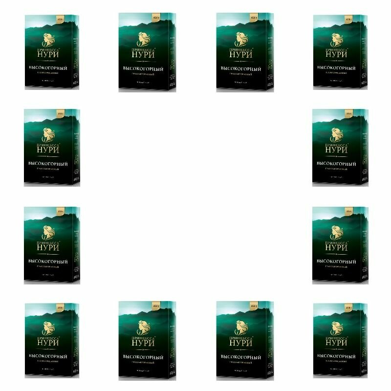 Принцесса Нури Чай гранулированный, Высокогорный, 450 гр, 12 штук в коробке