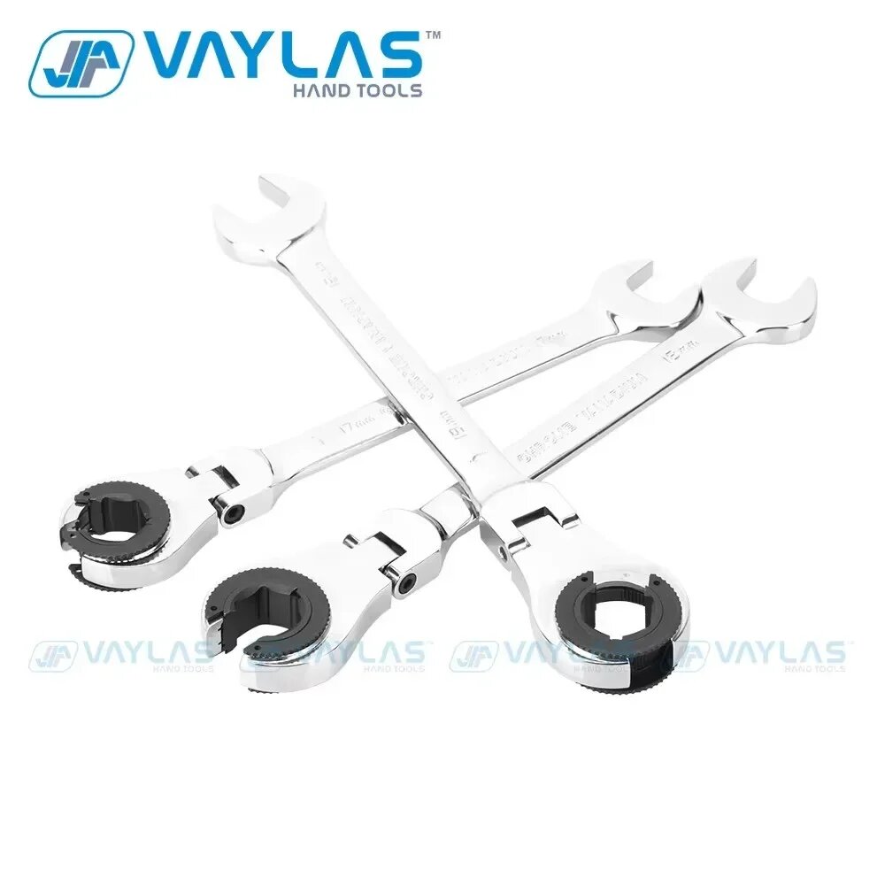 Ключ с храповым механизмом с открытой гибкой головкой, метрический ключ с храповым механизмом для масляной трубы 8-19 мм, фиксирующая трубка с храповым механизмом, комбинированный гаечный ключ, ключ с храповым механизмом для трубок