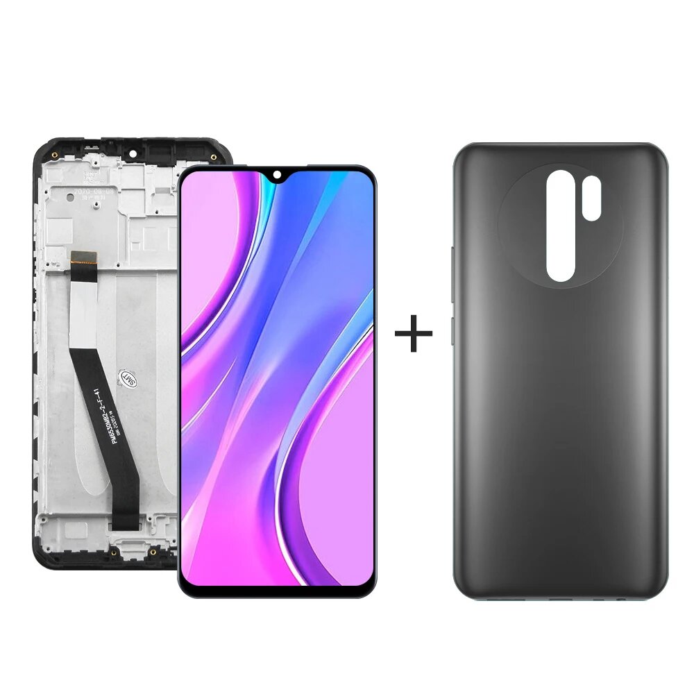 OEM для Xiaomi Redmi 9 6,53 'для Redmi9 M2004J19G M2004J19C ЖК-дисплей, сменный преобразователь сенсорного экрана в сборе