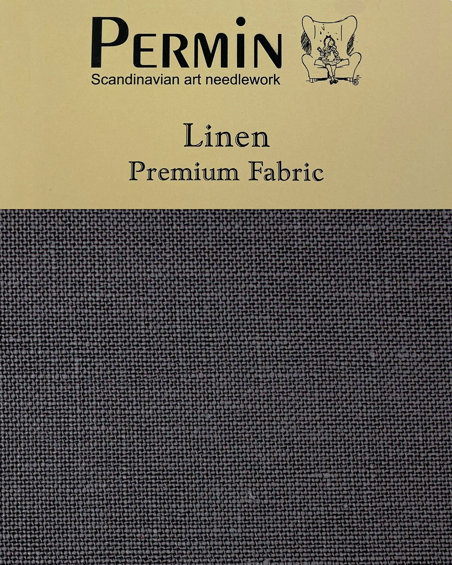 Канва Permin Linen 32 ct. (35x50 см, цвет 99) 100% лён