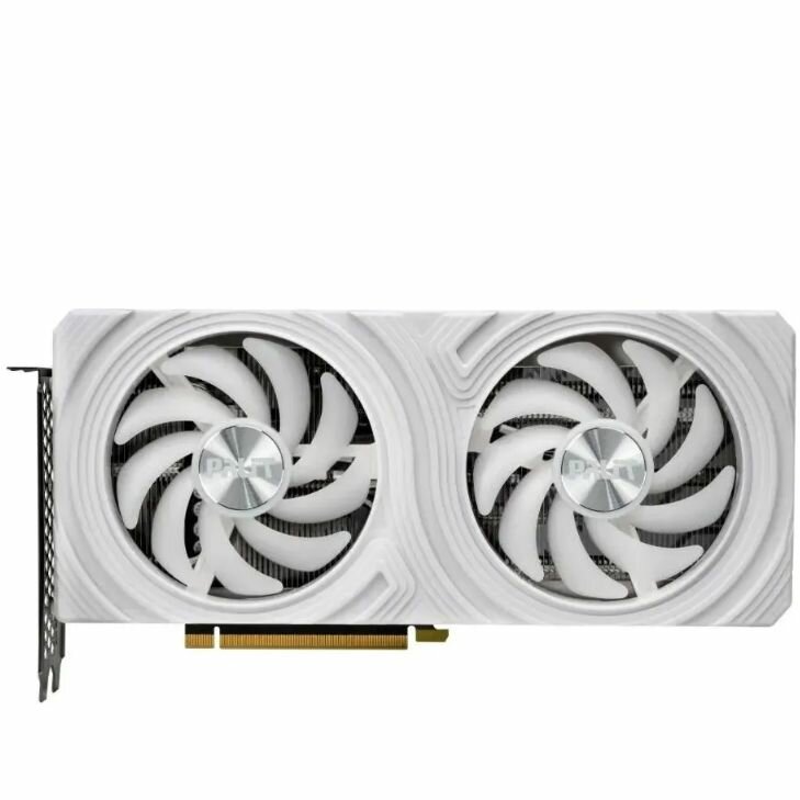Видеокарта Palit DUAL WHITE (NE6406T019P1-1048L) - PCI Express 4.0, 8 ГБ, GDDR6, 128 бит, PCI-E, GPU 2310 МГц