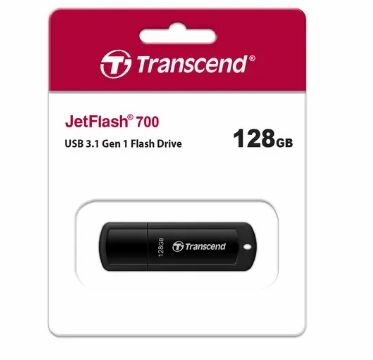 Память USB Flash 32 ГБ Transcend JetFlash 710 (TS32GJF710S) - USB 3.2 Gen1, до 90 Мбайт/сек, мини, металл