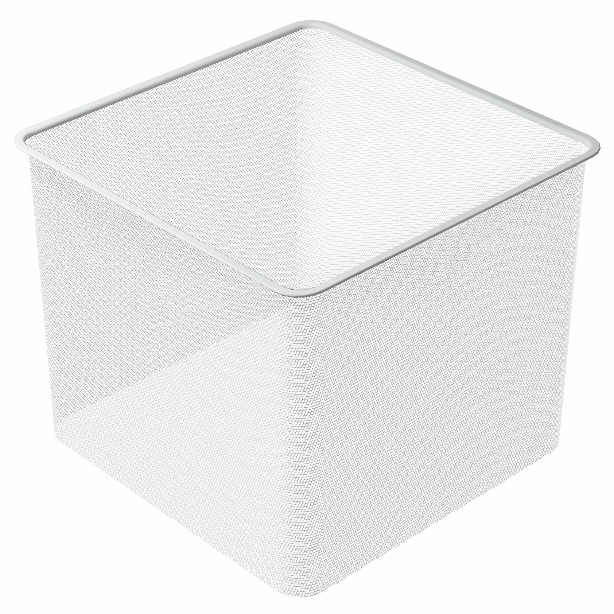 Корзина мелкосетчатая с рамой для гардеробной системы GBM 45х30-белый