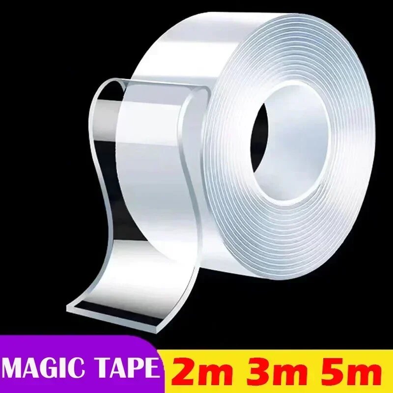 Сверхпрочная двусторонняя клейкая лента Self-Adhesive Tape 20 мм, 6.56 feet(2 m)