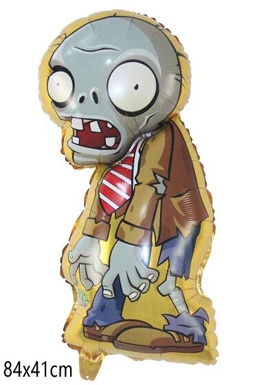 Game Miner Zombies фольгированные латексные шары набор тема PVZ торт Топпер товары для вечеринок растения баннер на день рождения украшения для детей игрушки