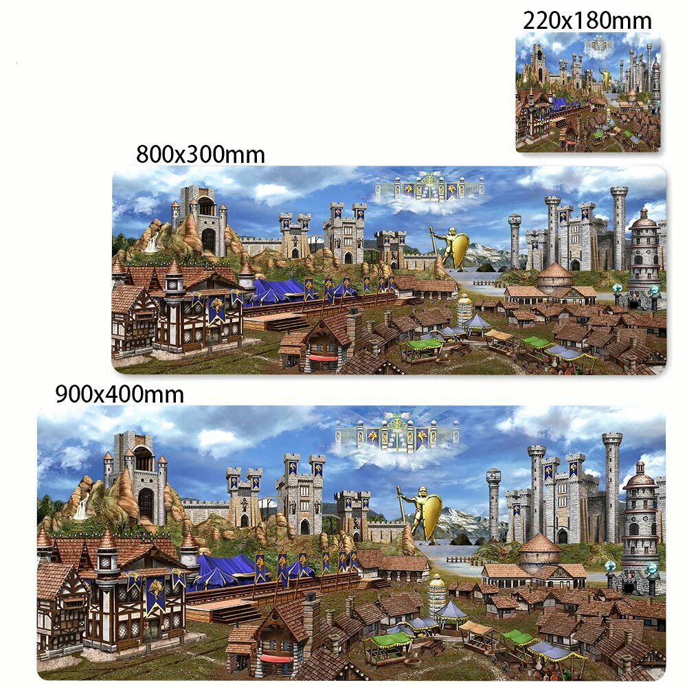 Игровые ноутбуки, коврик для клавиатуры, защитный коврик для стола, коврик для геймера, аниме-герои Might и Magic, аксессуары для ноутбука с 3 картами, коврик для мыши