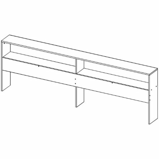 Прикроватный блок Рвк 2000х716 к Кровати Ксения (Кашемир)