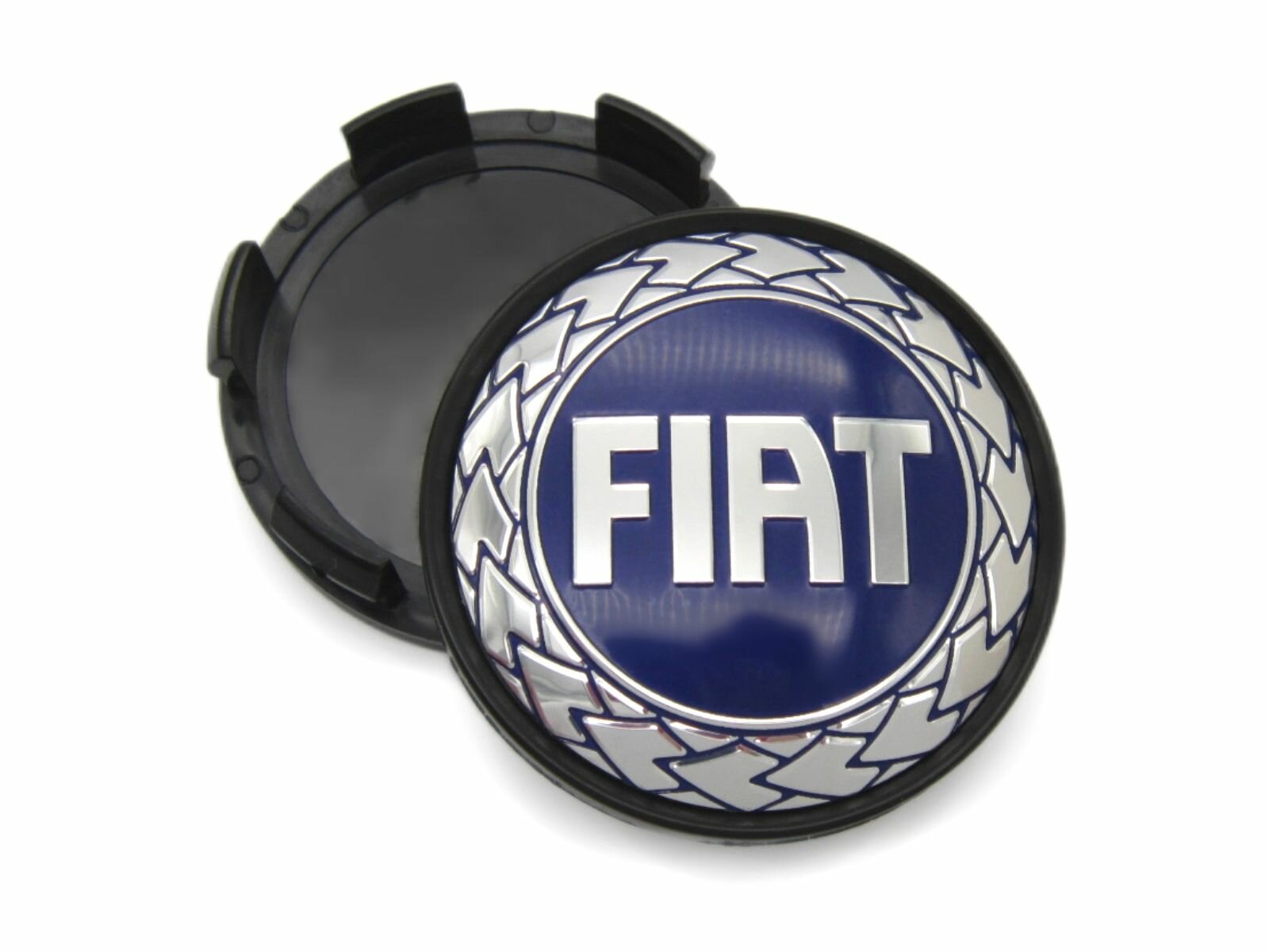 Колпачок, заглушка на литый диск Реплика замена C570 Фиат 59/56/10 мм, 1 шт.