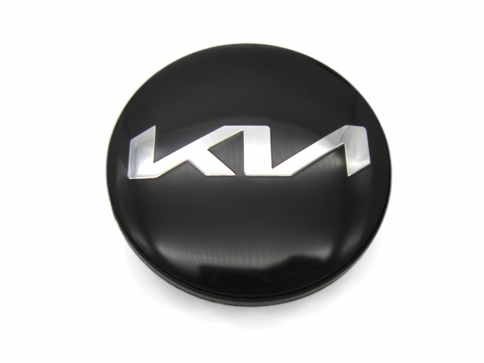 Колпачок заглушка на литой диск КиК Киа новый логотип 62/55/10, 1 шт.