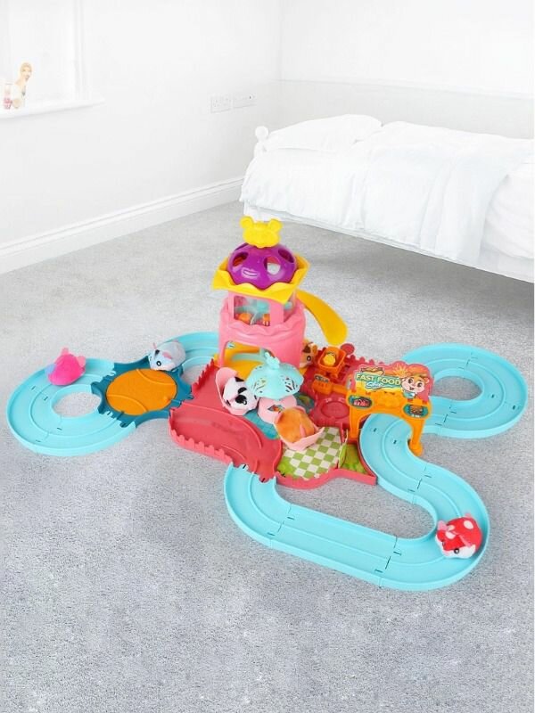 Детская игрушка girl happy hamster house игровой домик, подарок на день рождения, развивающий домик e house для детей 2-3-4 лет