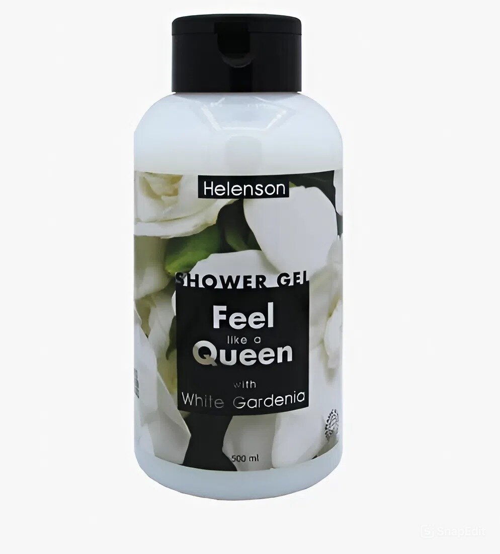 Helenson Shower Gel Feel Like A Queen Гель для душа Белая Гардения 500 мл -