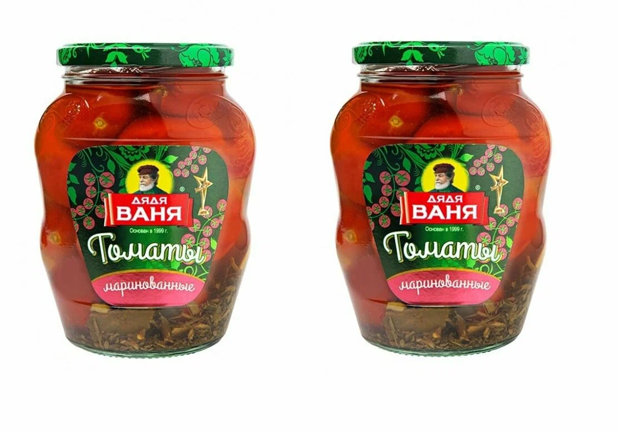Томаты маринованные "Дядя Ваня" 680 г 2 шт