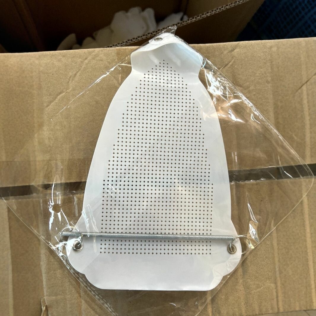 Сетка, коврик для глажки, тефлоновое покрытие, подкладка: нет, 23 см х 15.5 см