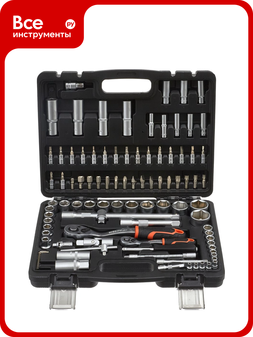 Набор автомобильного инструмента Gigant 94 предмета, Сталь Cr-V, GAS 94