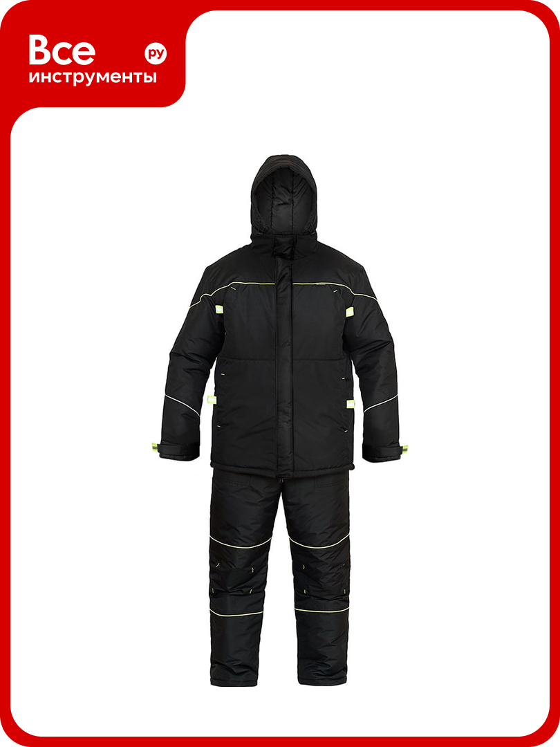 Костюм Prosafe «Карелия» 170‑176 (48‑50) 4660272918241, двойка из Taslan, утеплитель Аляска, светоотражающие полосы