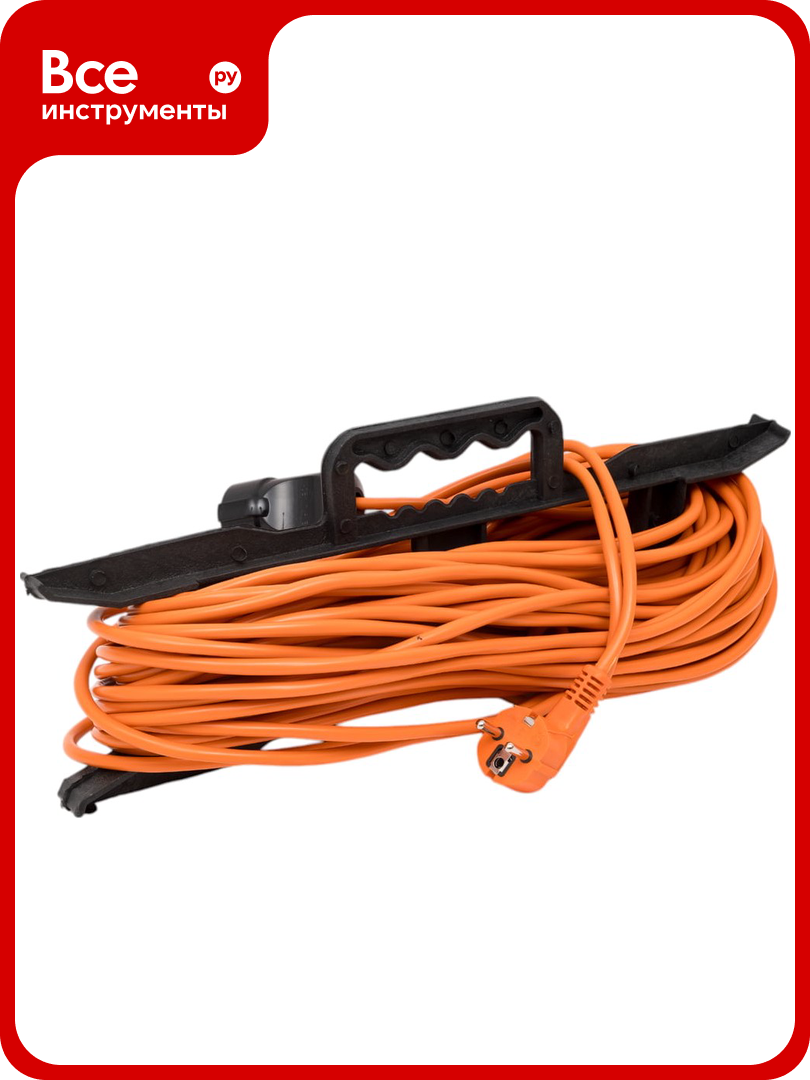 Удлинитель ООО ГОСТ-электро 1x40 м на рамке ПВС 2x1,0 Меркурий УП6-159