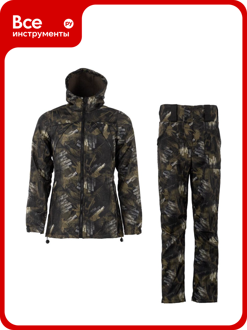 Женский костюм Элементаль Ifrit Skadi Duspo fleece bonding Камуфляж, р. 52-54 158-164 К-441-52/54-164 4630086583485