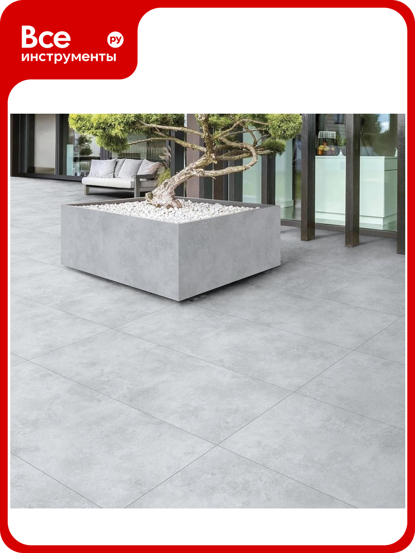 Керамогранит ETERNAL EVA GREY 2 шт в упаковке ETLFT1206MT60120