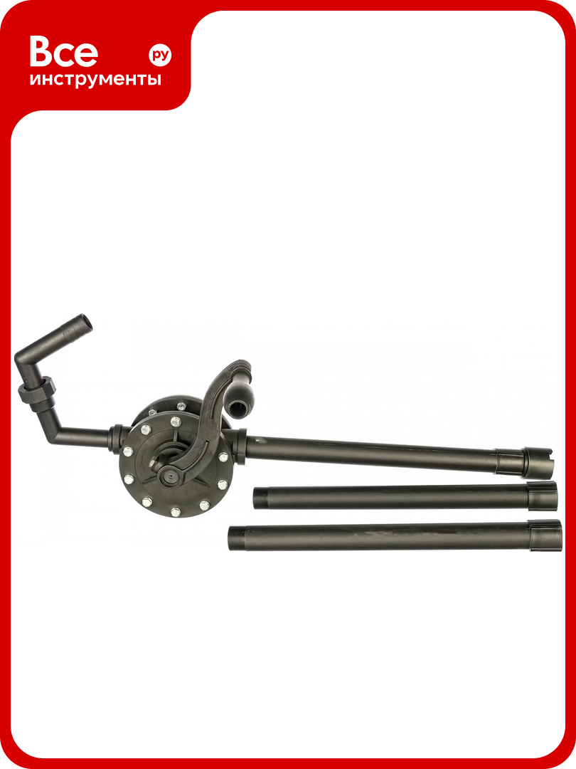 Бочковый ручной роторный насос для масла, 250мл/ход GROZ GR44197 - ERP/01, 250 мл