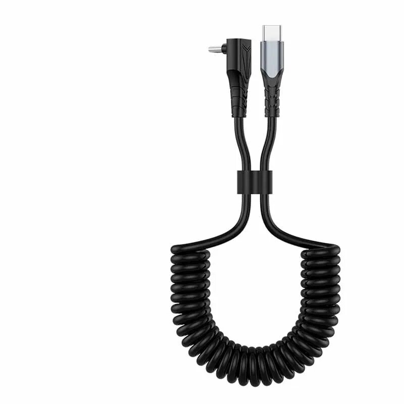 Кабель для Lixiang Li L7 L8 L9 автомобильный, видеокабель с литой панелью, кабель для передачи данных, зарядный кабель с двойной головкой, Type C, подходит для сотовых телефонов Apple и Android option 2-1pc