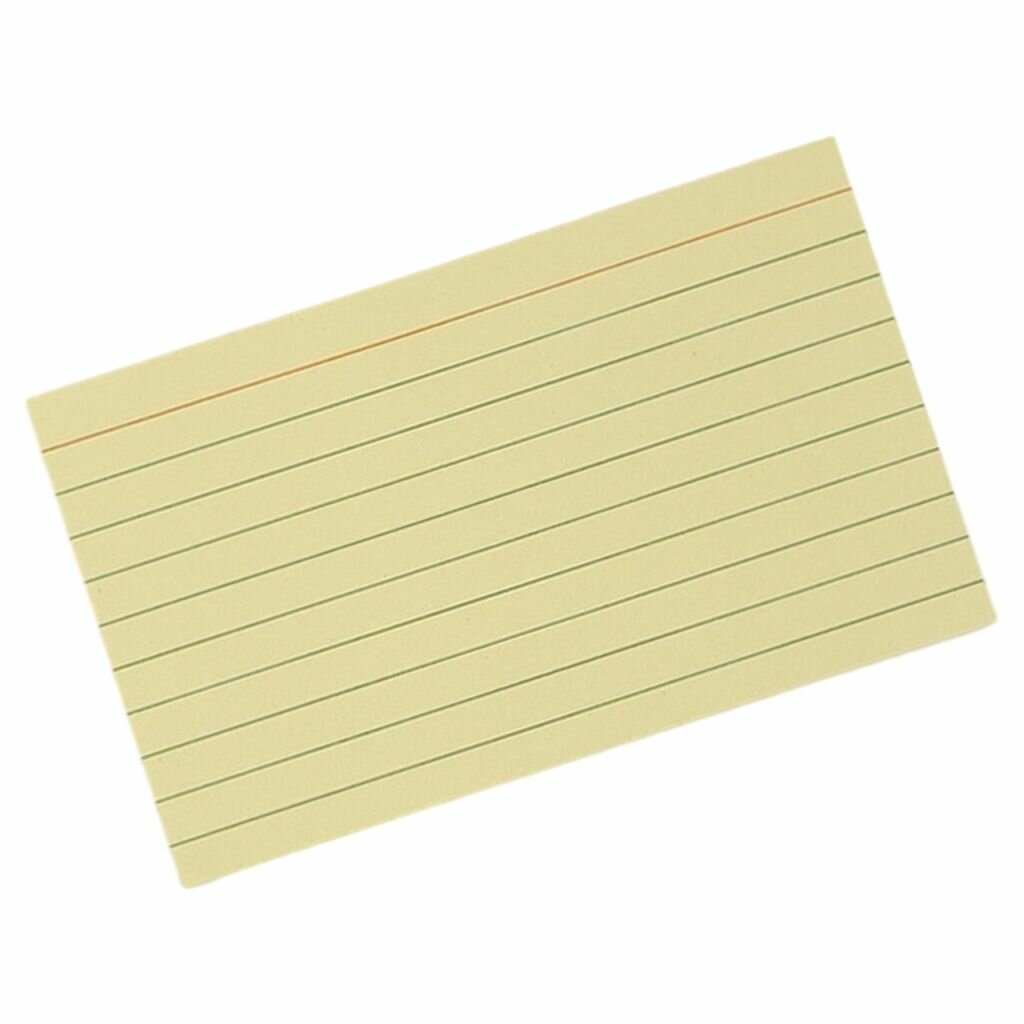 50 цветных карточек для заметок 3x5 дюймов