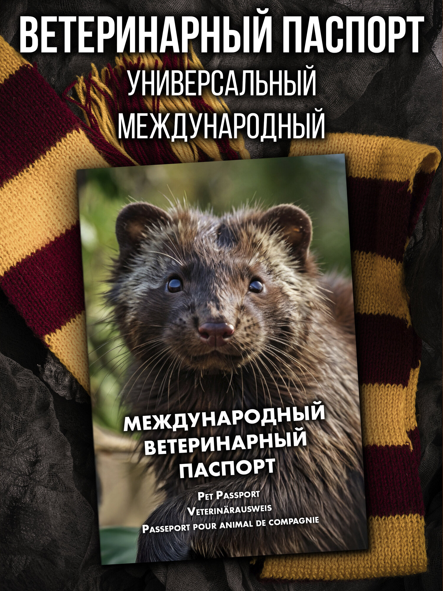 Ветеринарный паспорт для кошек и собак, международный