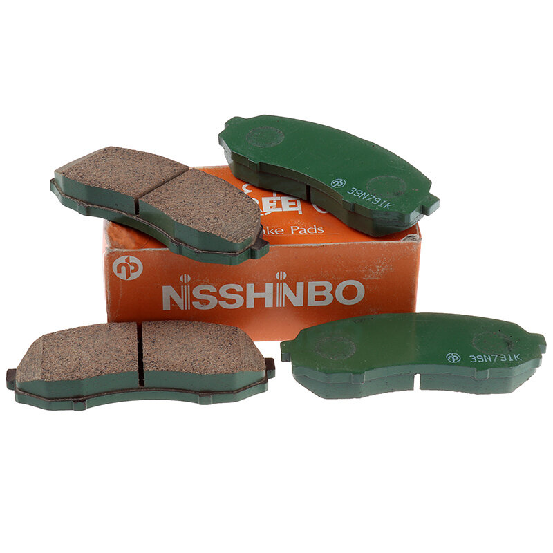 Колодки тормозные дисковые передние PF6355 Nisshinbo; OEM 04491-87506-000; Daihatsu Hijet S100C