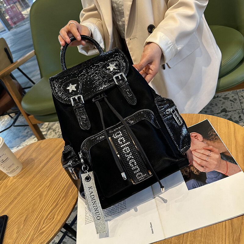 Рюкзак "Hot Diamond", женский, черный, 2023