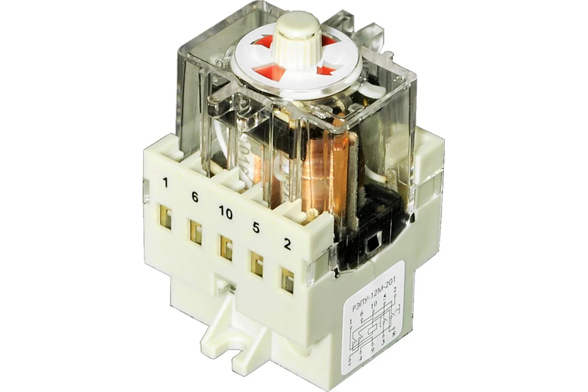 Реле промежуточно‑указательное вниир РЭПУ-12М-201-1-У3 220В пост A8120 с 2 замыкающими и 1 размыкающим контактом, модульное, IP20, 1.75Вт, 0.14кг, габариты 73х42х43мм