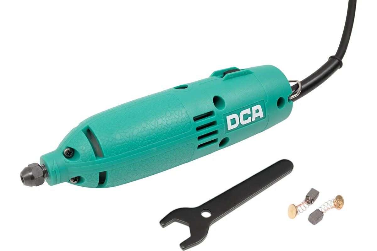 DCA Электрический гравер ASJ02-10 с регулируемой скоростью для точной гравировки по дереву