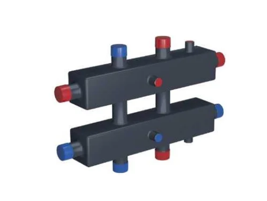 КМГ60-3ВУ Коллектор модульный горизонтальный сталь с 2-мя кронштейнами