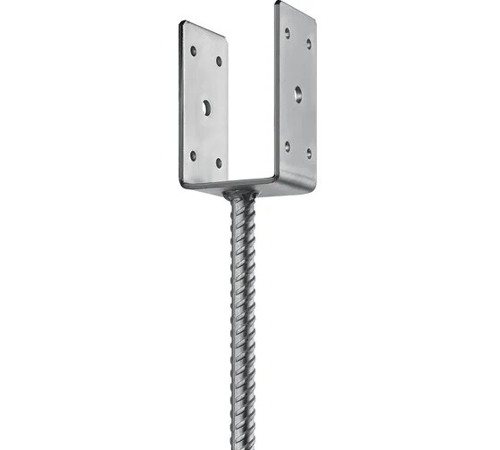 U-образное основание столба ЗУБР ОС-U 71x120x60 мм 310286-070