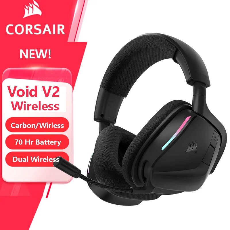 Corsair Void v2 Беспроводные наушники черные