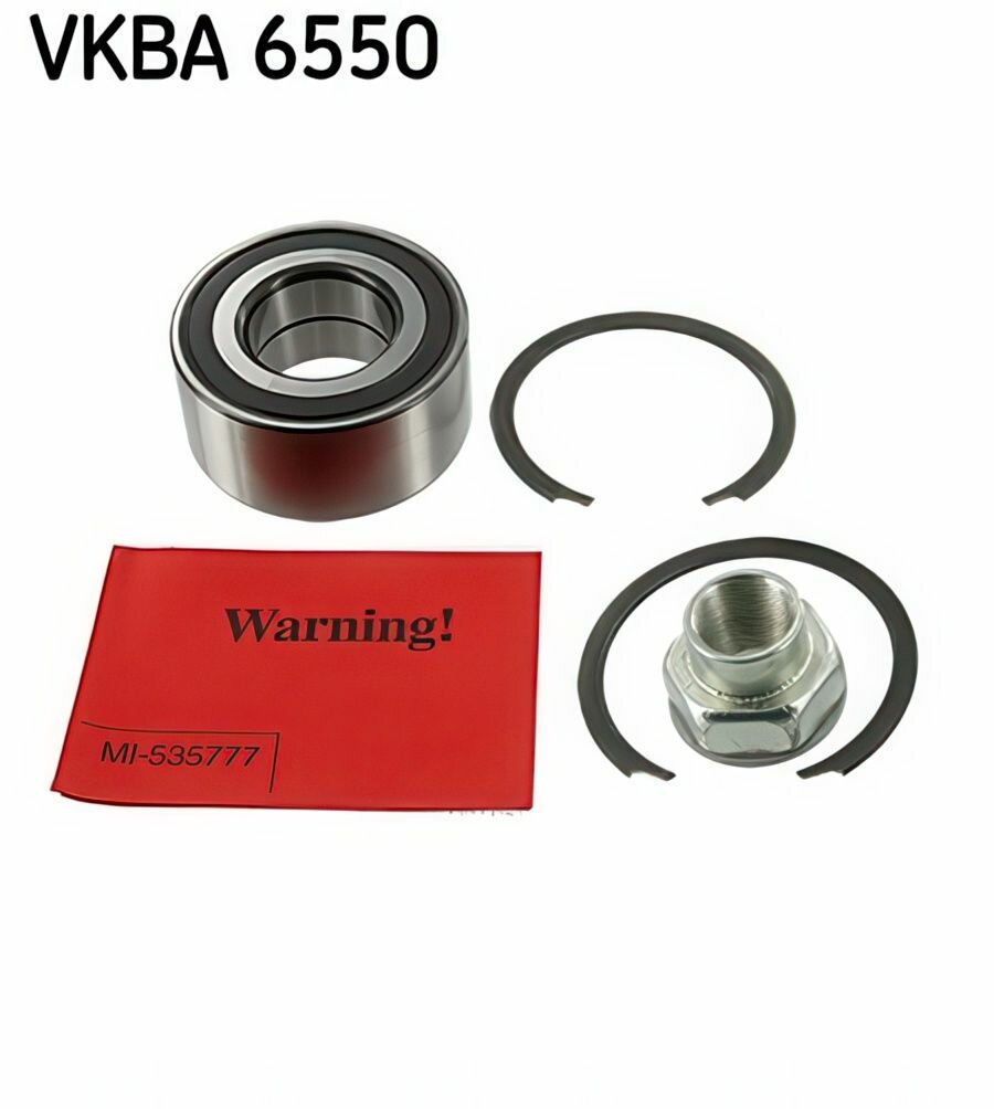 Подшипник ступицы, для Опель Корса D, E, Опель Корса Mk 3, 4 арт VKBA6550 SKF