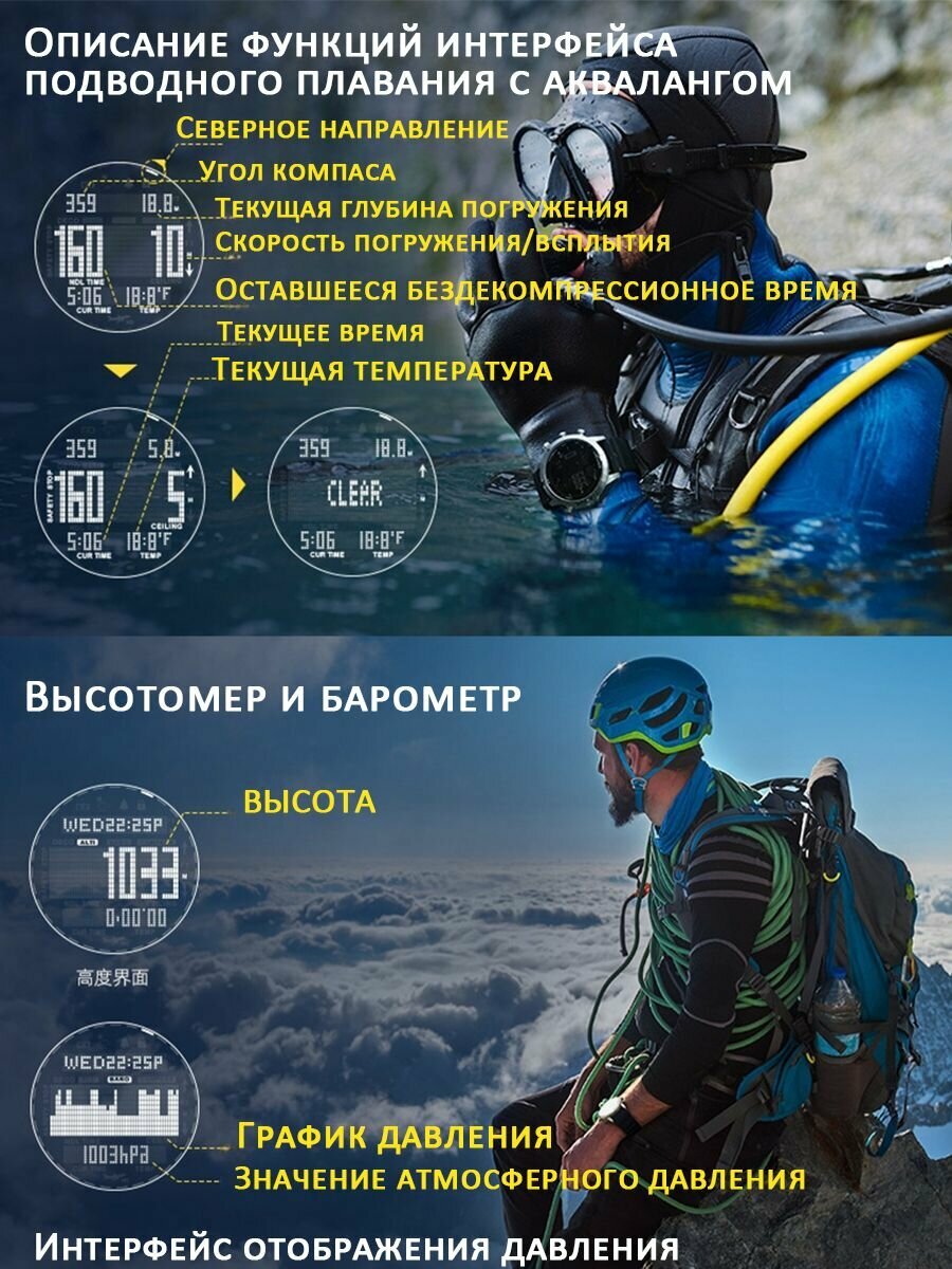 NORTH EDGE Компьютер для дайвинга — фото 1