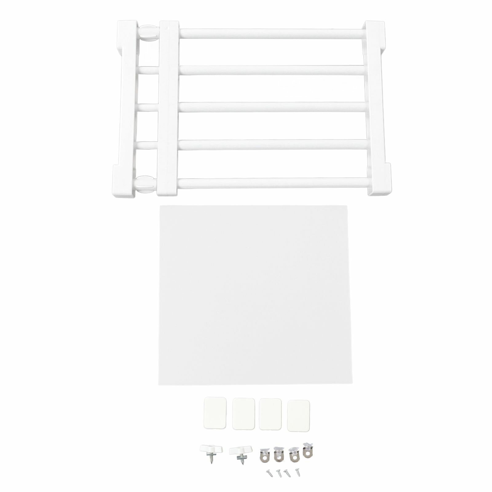 Раздвижная полка для шкафа без гвоздей, регулируемая, для хранения одежды, книг, обуви и аксессуаров