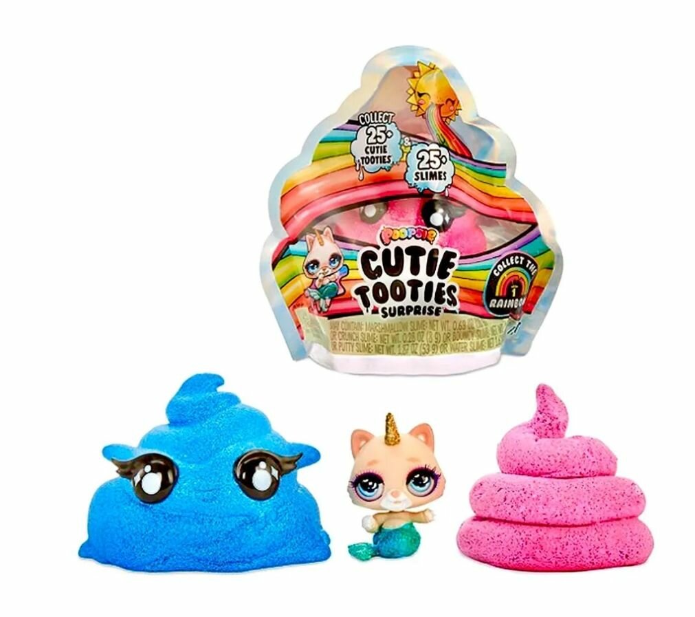 Фигурка и слайм Poopsie Cutie Tooties Surprise, Милашка Слайм