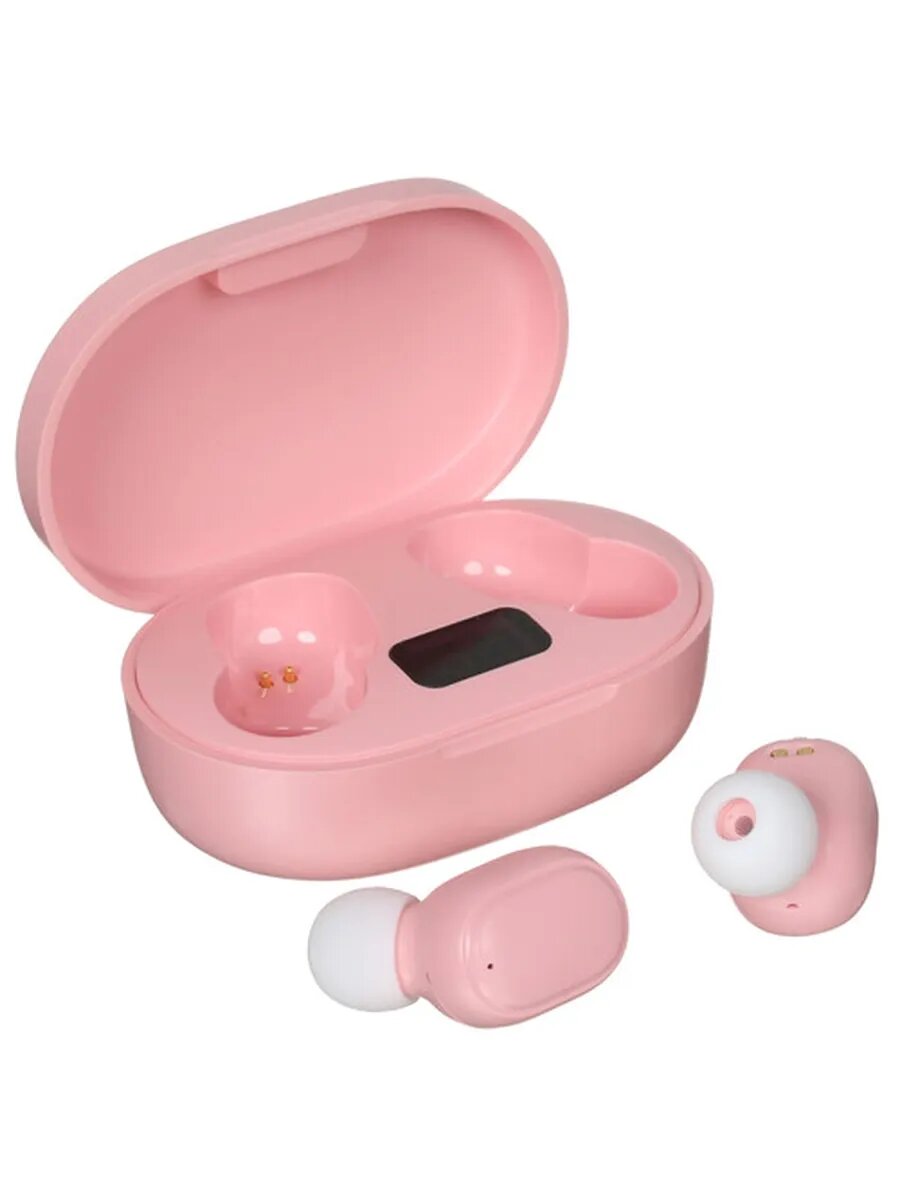 Наушники TWS Aceline Basic S внутриканальные, 2.0, Bluetooth, розовый