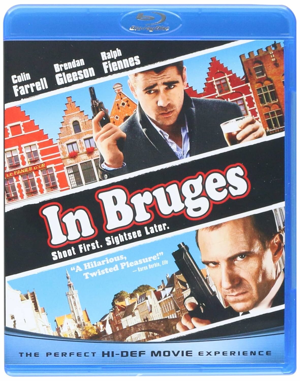 Залечь на дно в Брюгге (2007) Blu-ray (блю рей) Колин Фаррелл, Брендан Глисон, Рэйф Файнс