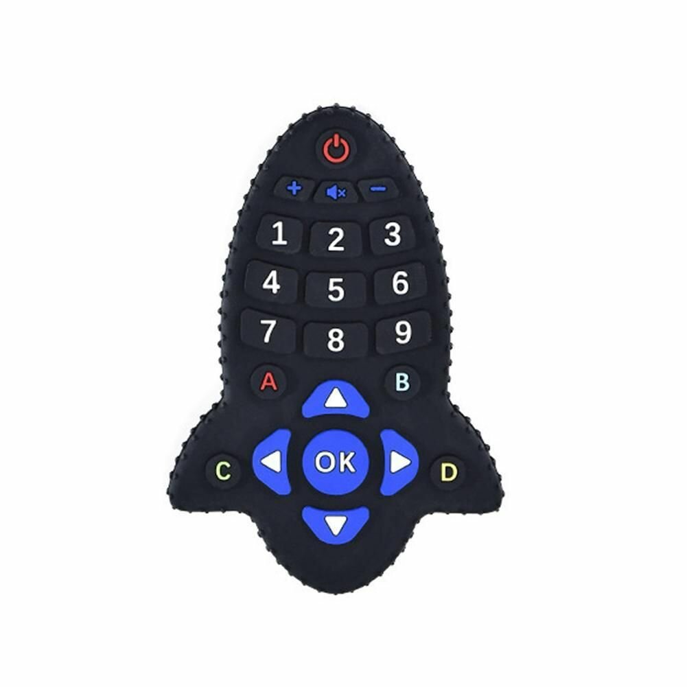 Набор прорезывателей для зубов. Силиконовый пульт грызунок и телефон для детей.