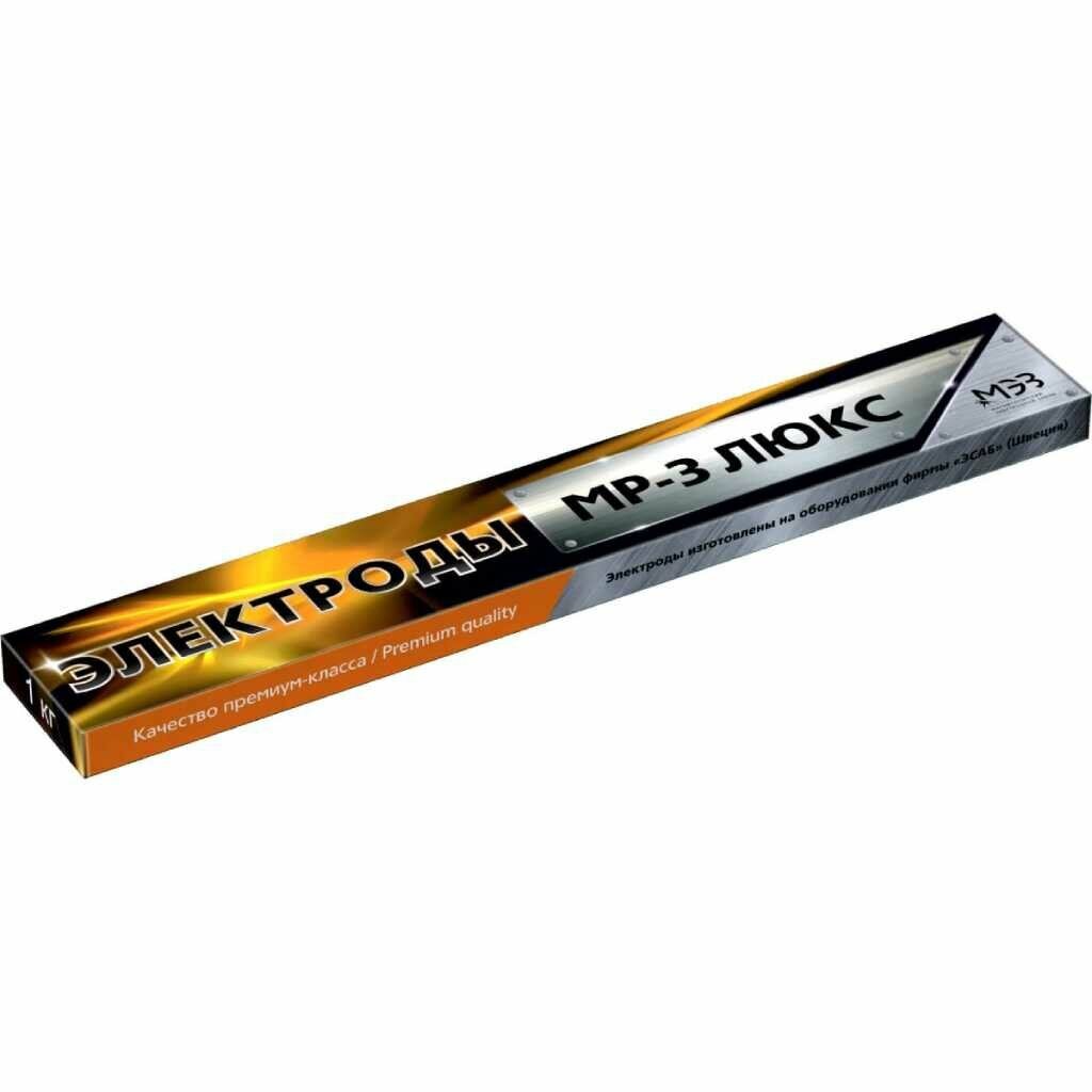 Электроды сварочные МЭЗ 3 мм, 1 кг, рутиловое покрытие, углеродистая сталь