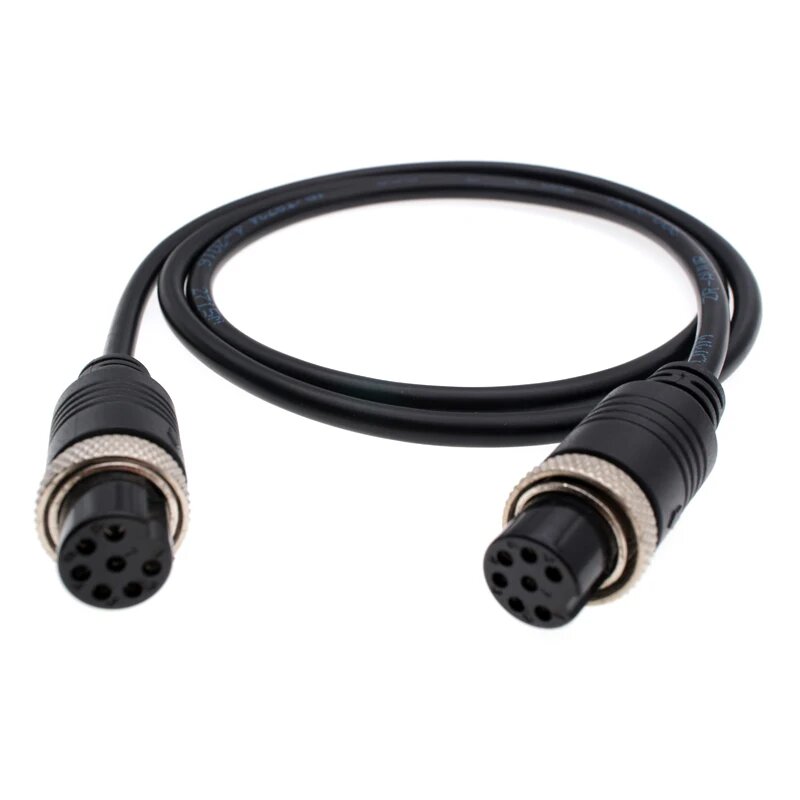 GX16 7-контактный удлинительный кабель 220В 0.5meter, GX16-7female female